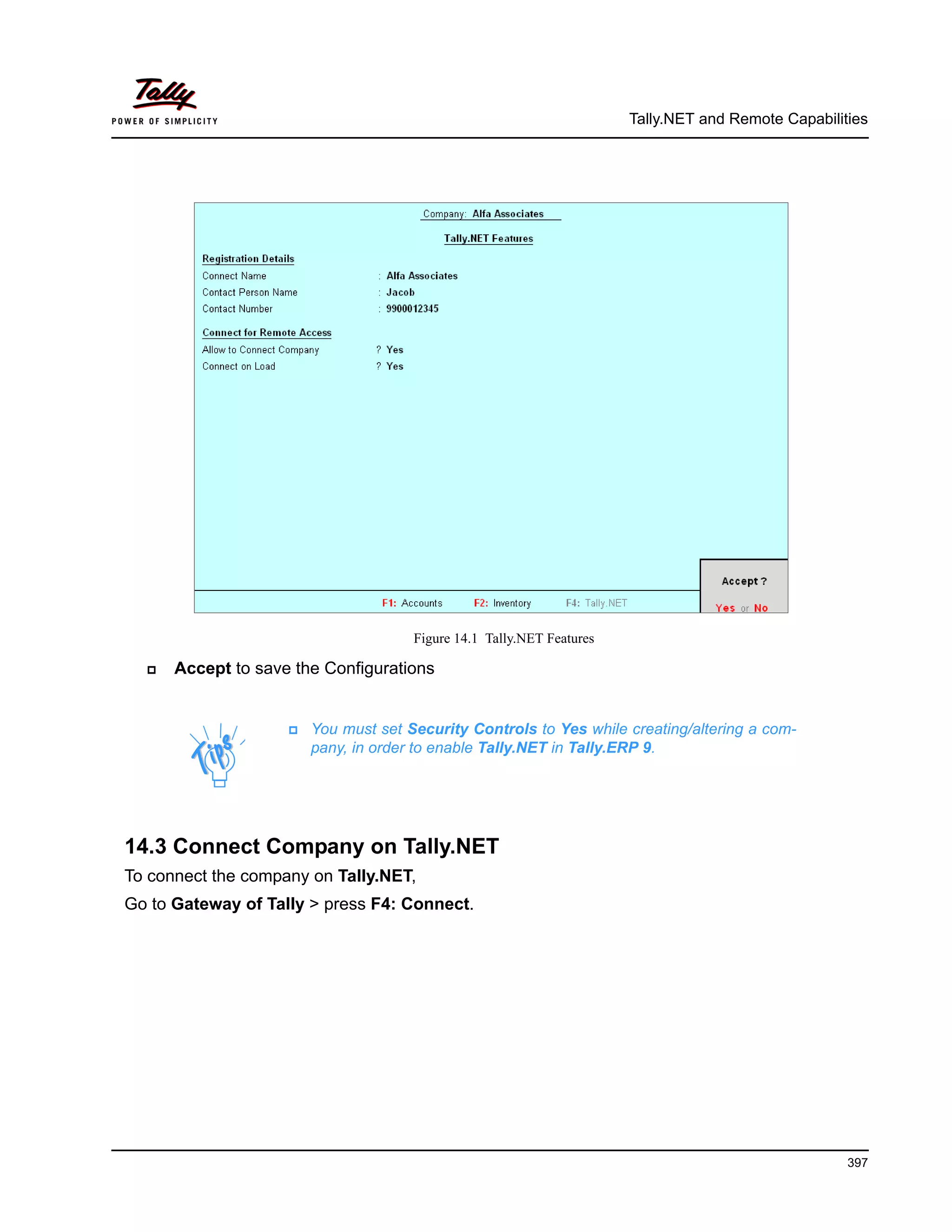 Tally.net and remote capabilities | PDF