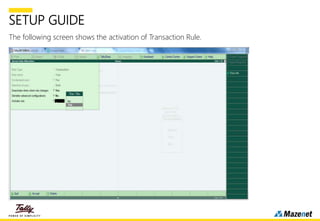 Tally auto synchronization | PPTX