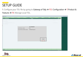 Tally auto synchronization | PPTX
