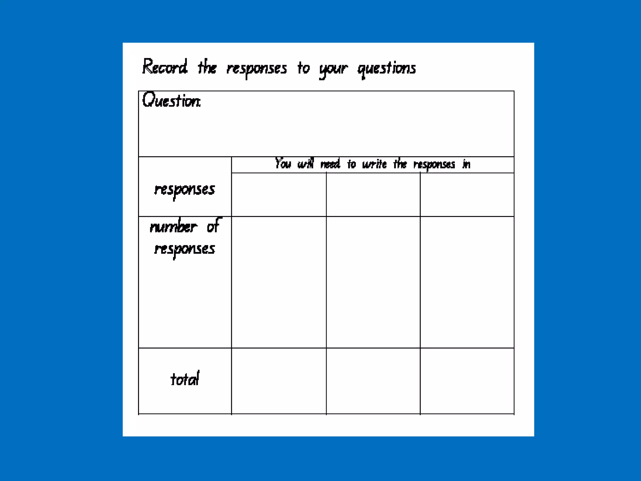 Tally charts to choose | PPTX