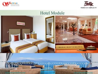 Tally erp9 help for hotel module | PDF