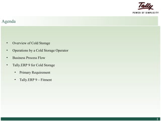 Tally.ERP 9 for coldstorage | PPS