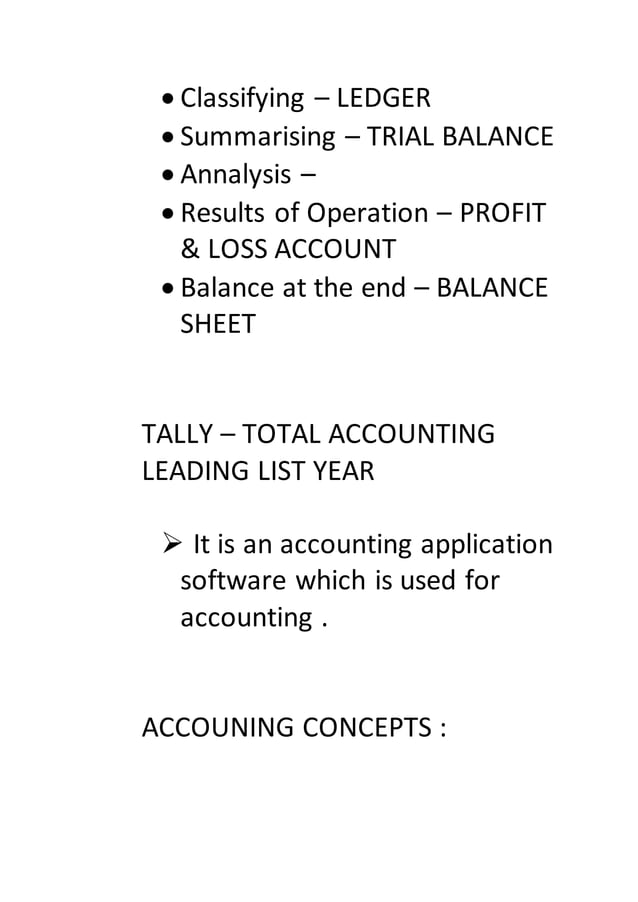 Tally erp 9 notes | DOCX | Business Accounting & Finance | Business