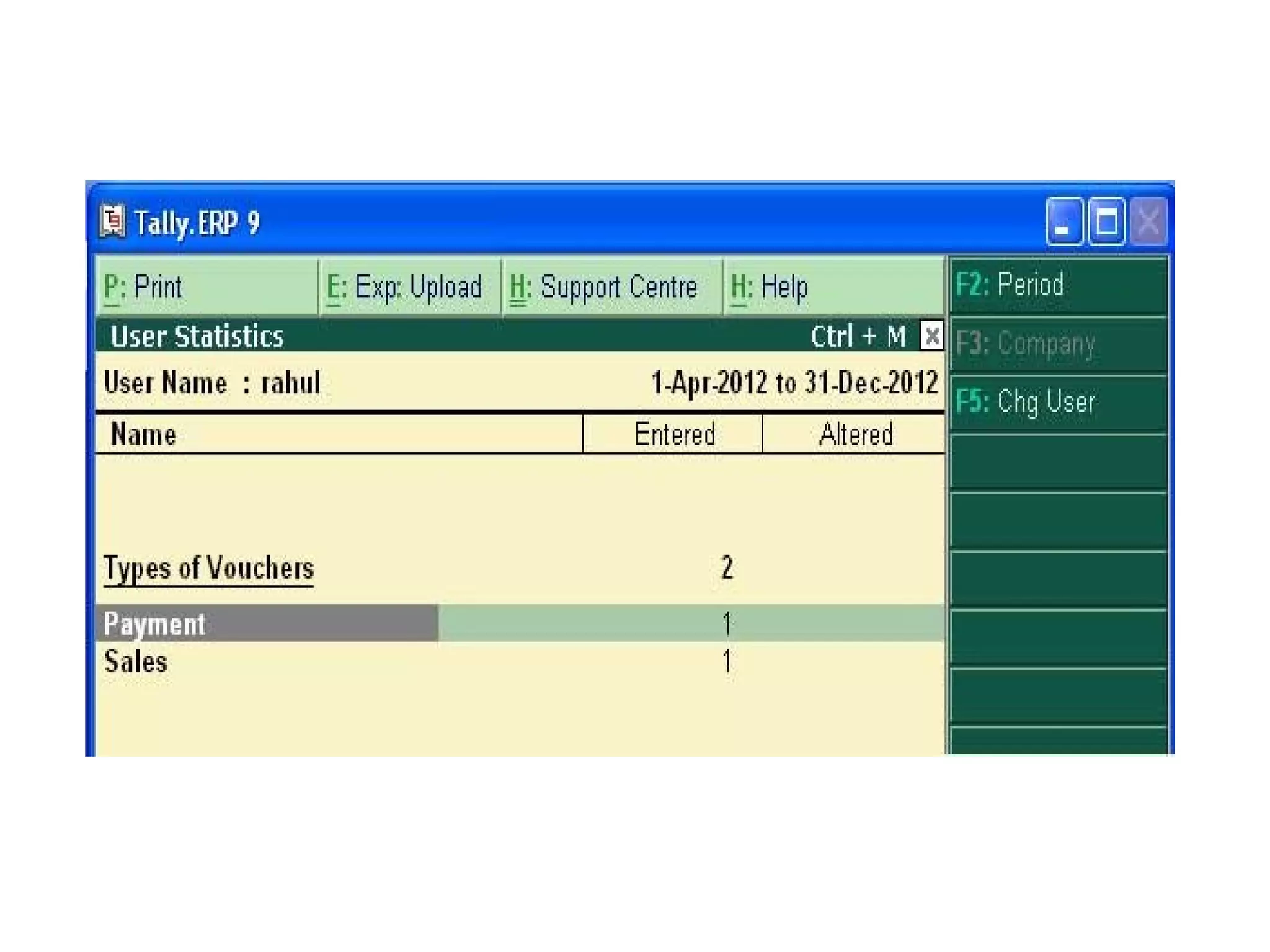 How to Trace the Culprit behind Modification or Deletion of Vouchers in Tally ERP 9? | PDF