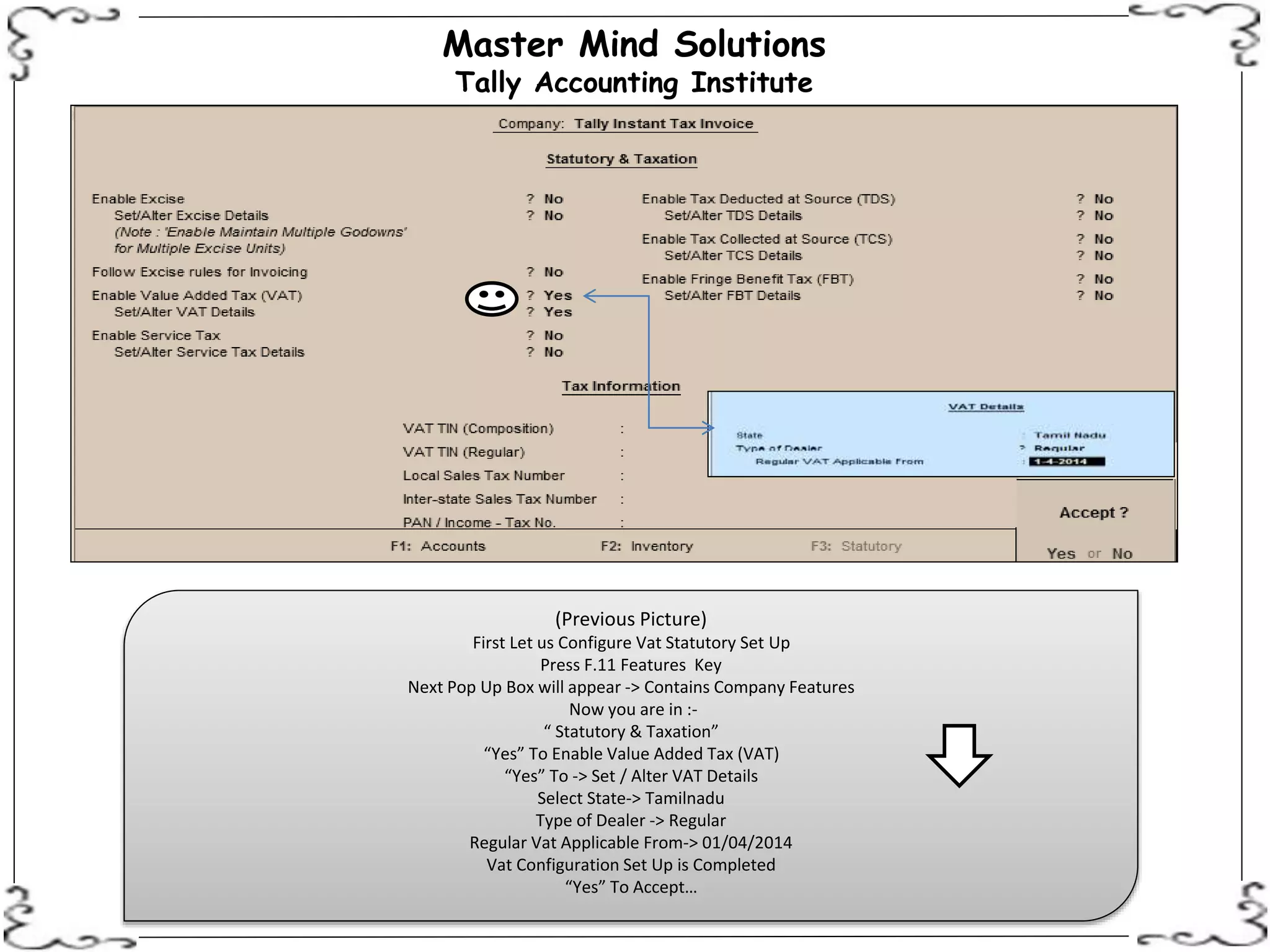 02 Tally instant tax invoice landscape | PPTX
