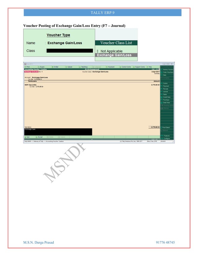 Tally Material with GST | PDF