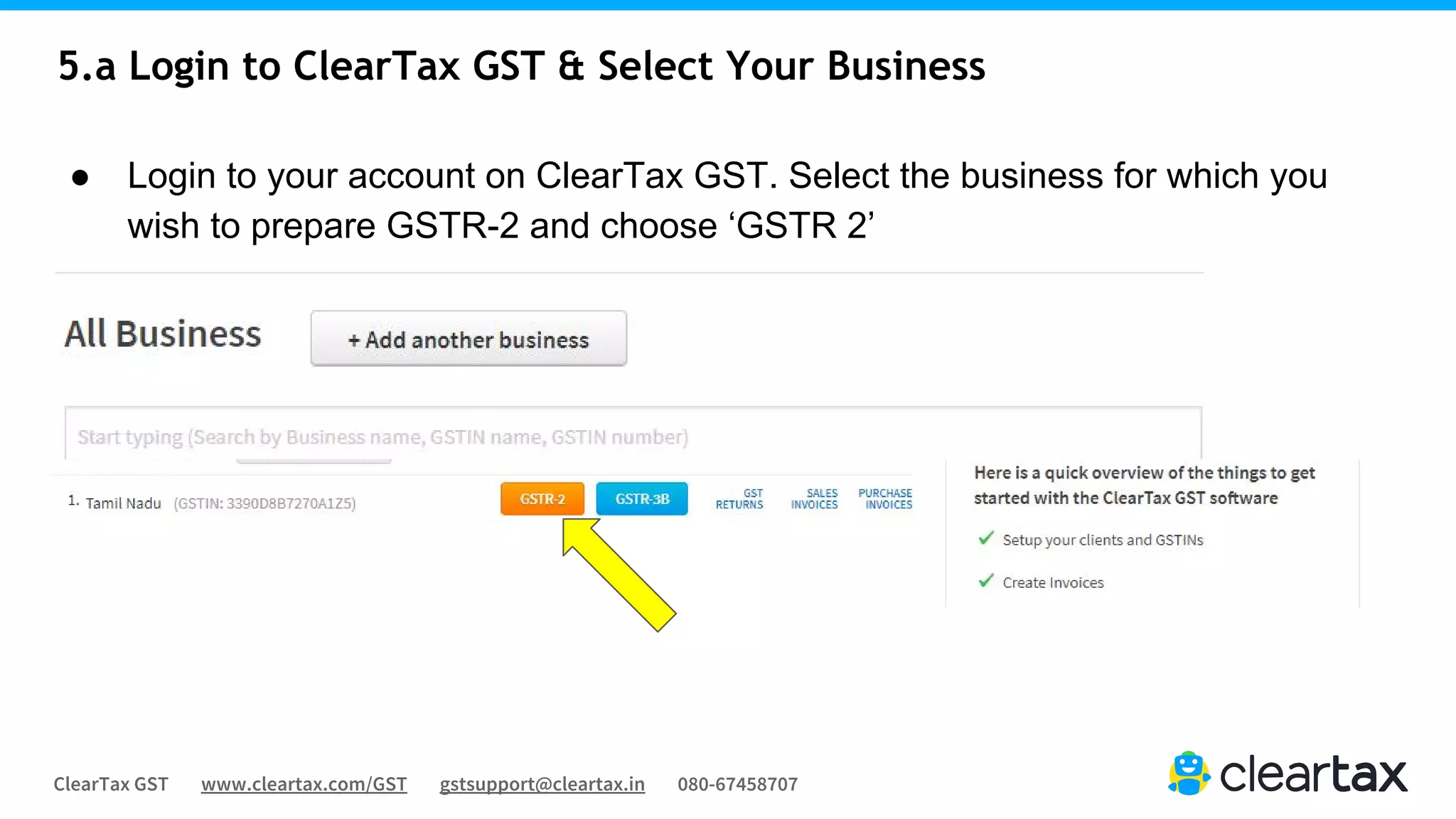 Tally patch for GSTR 2 - ClearTax GST | PDF