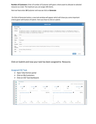 Tally portal helper | PDF