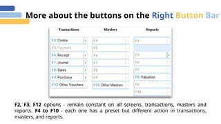 Tally Prime Powerpoint For CA ITT training | PPTX