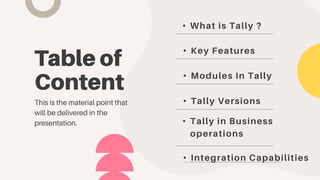 Tally presentation .ppt