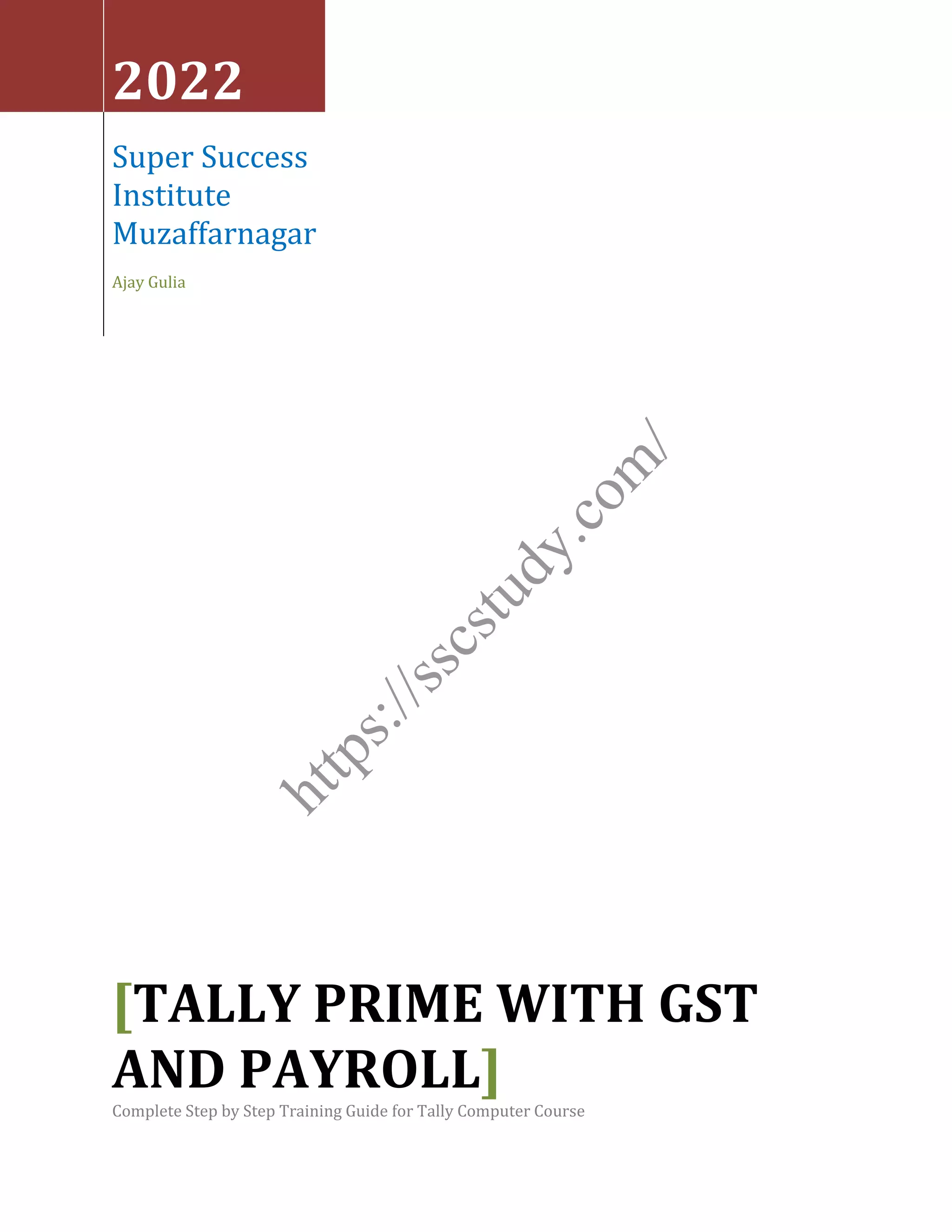 Tally Prime Course Account and Intro.pdf