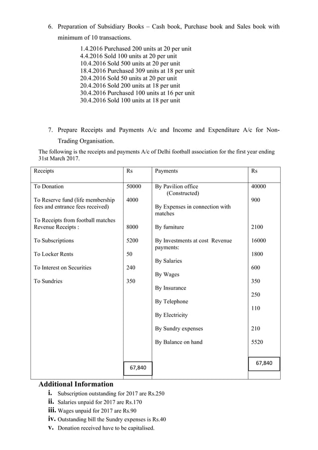 Tally questions | PDF