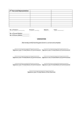 Tally sheet | DOCX
