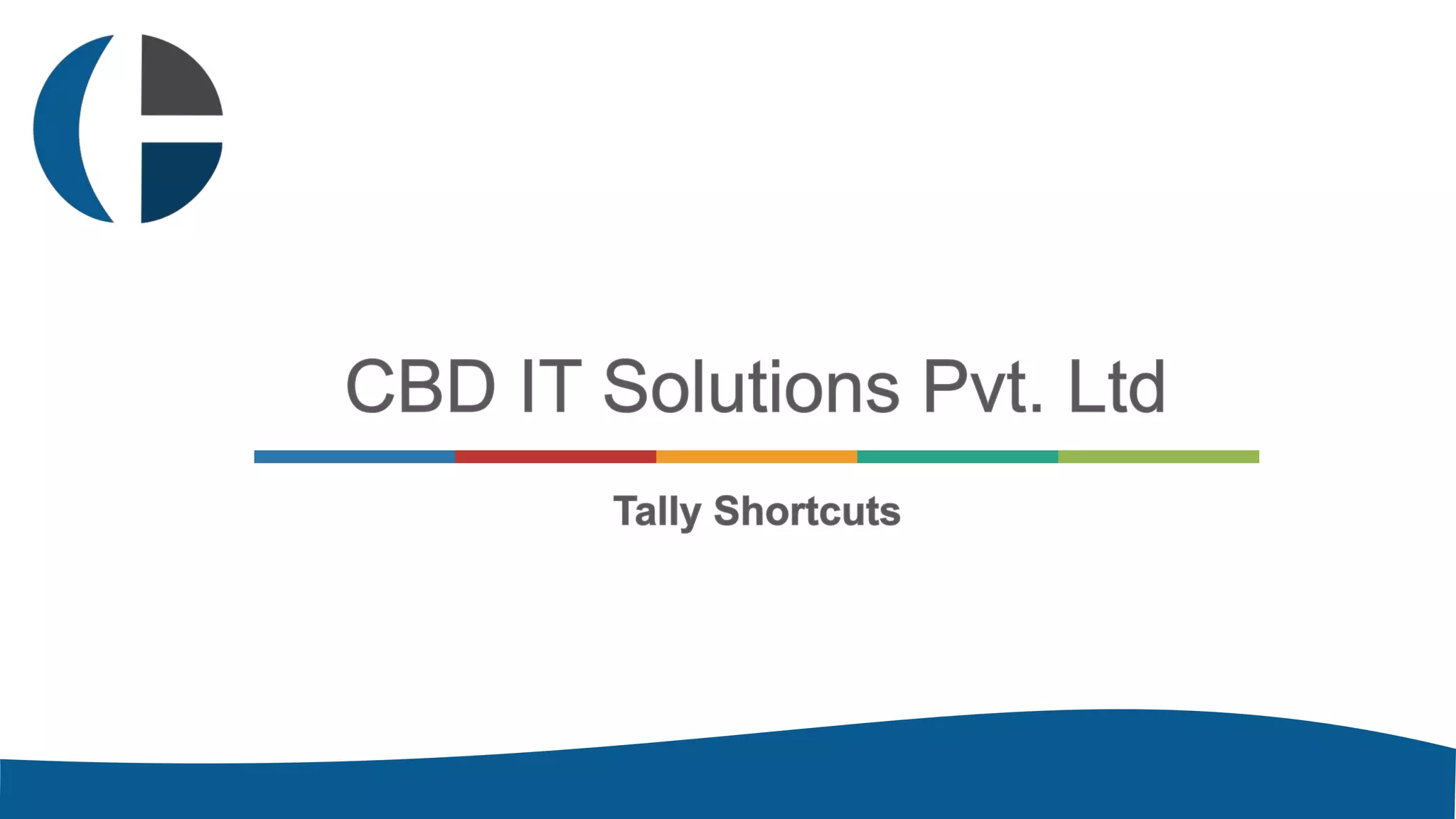 Tally.ERP 9 shortcut keys | PPTX