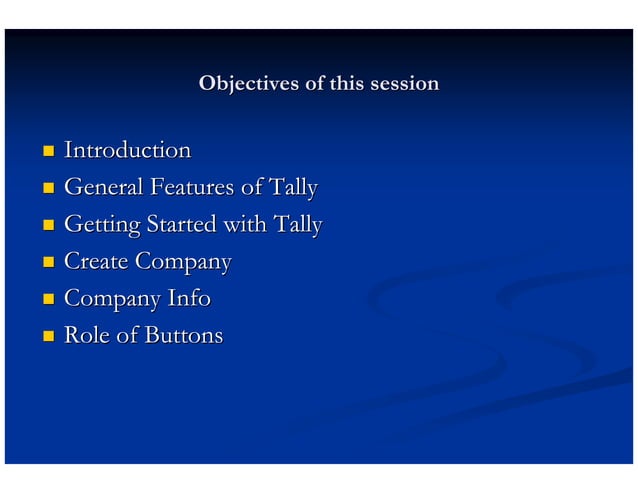 Tally tutor 1 | PDF
