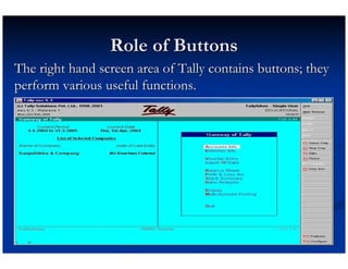 Tally tutor 1 | PPT