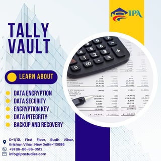 Learn about tally vault at IPA studies | PDF | Technology & Computing
