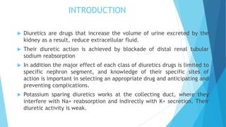 Potassium - sparing diuretics | PPTX