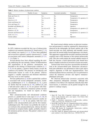 Talonavicular | PDF