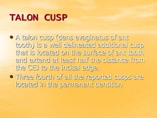 TALON CUSP.ppt