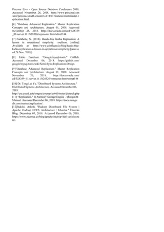 Talon systems - Distributed multi master replication strategy | PDF