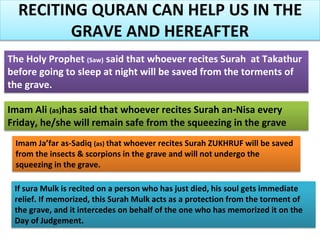 Talqin (the reminder)-Islamic funeral | PPTX