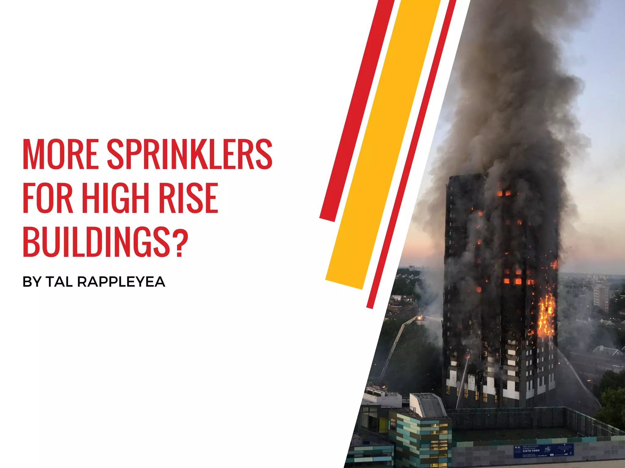 Are More Sprinklers Needed for High Rise Apartment Buildings? | PPT