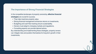 Tal Rappleyea on Financial Strategies Every Property Owner Should Know ...