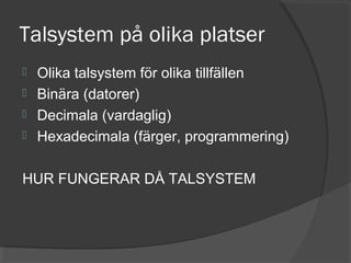 Talsystem | PPT