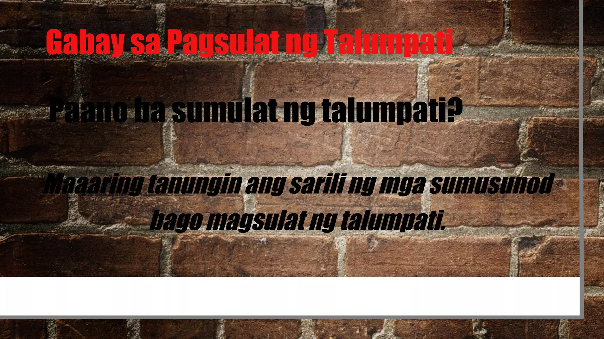Pagsulat11_Talumpati | PPT