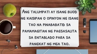 Talumpati | PPTX