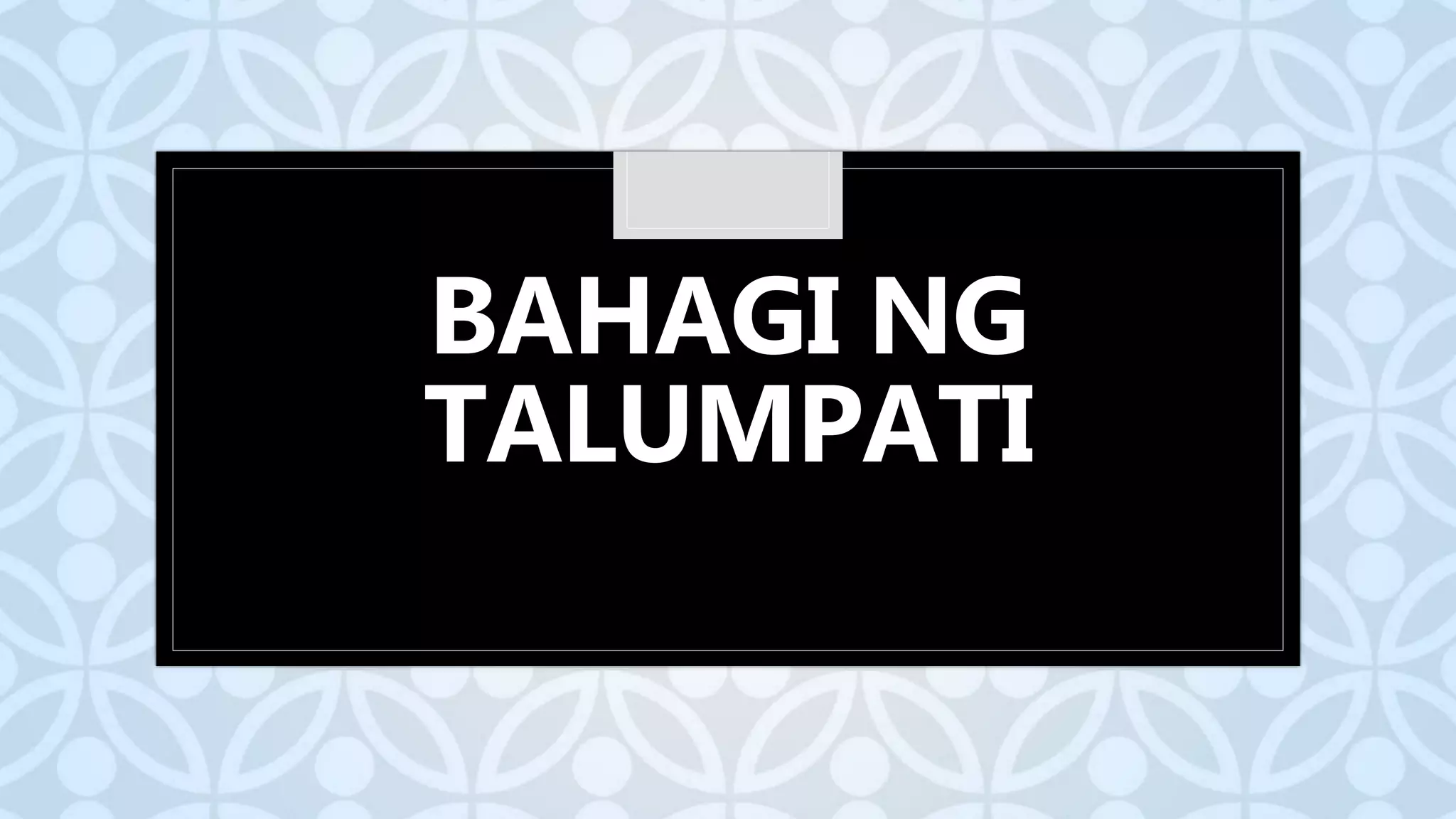 Talumpati | PPTX