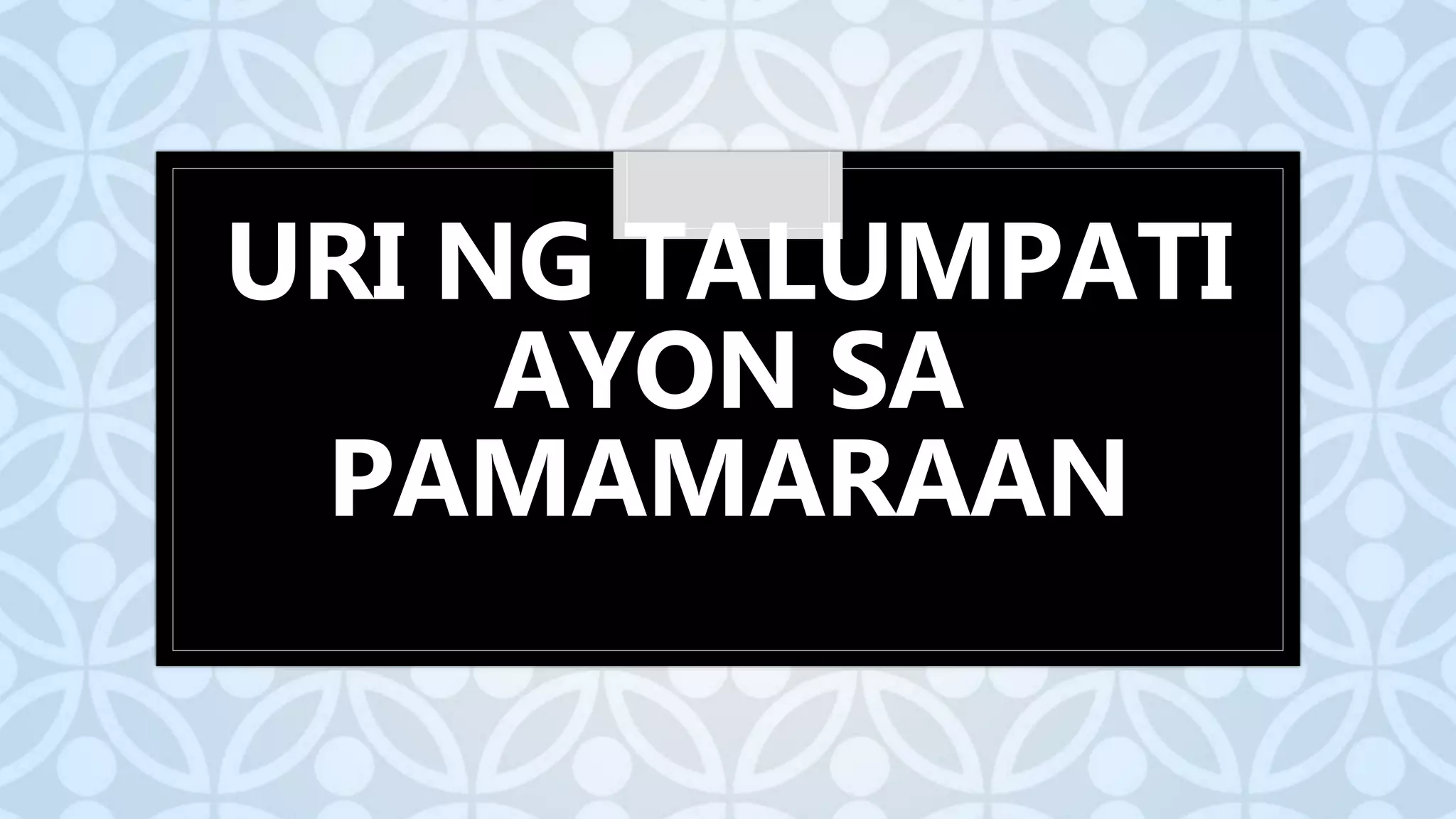 Talumpati | PPTX