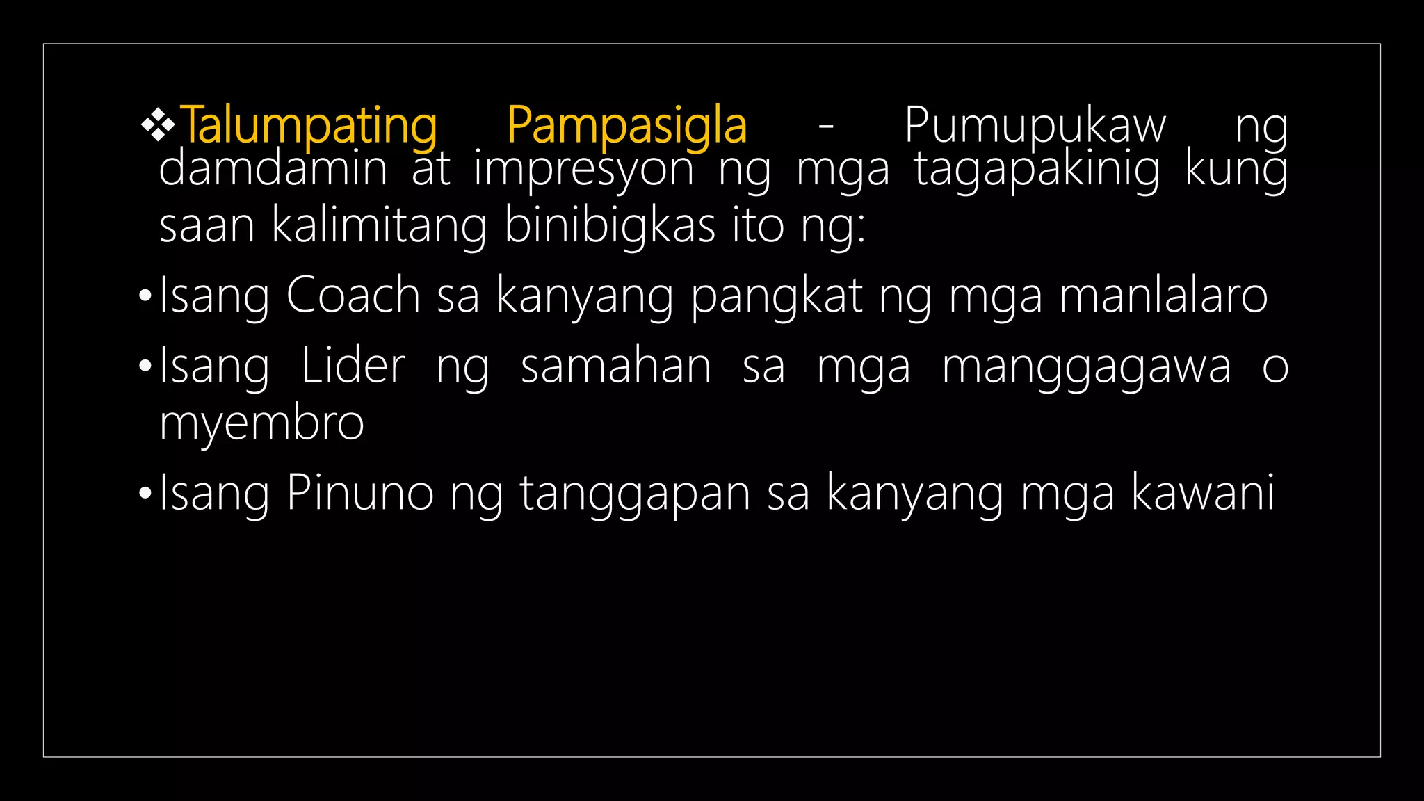 Talumpati | PPTX