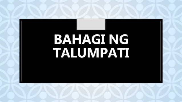 Talumpati | PPTX