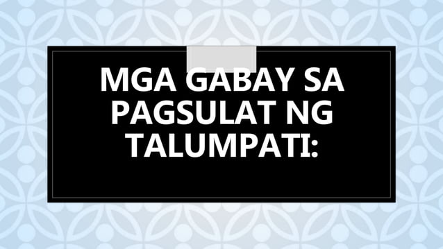 Talumpati | PPTX