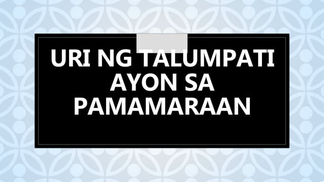 Talumpati | PPTX