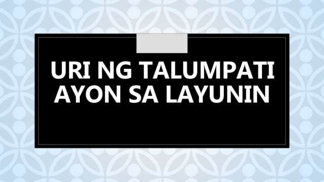 Talumpati | PPTX