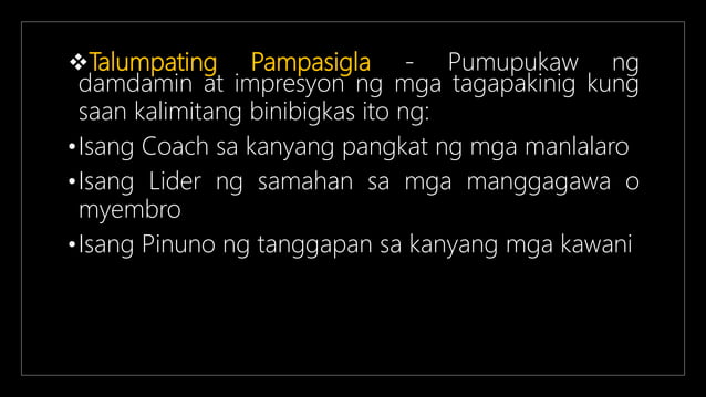 Talumpati | PPTX