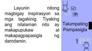 Talumpati.pptx for senior high school only | PPT