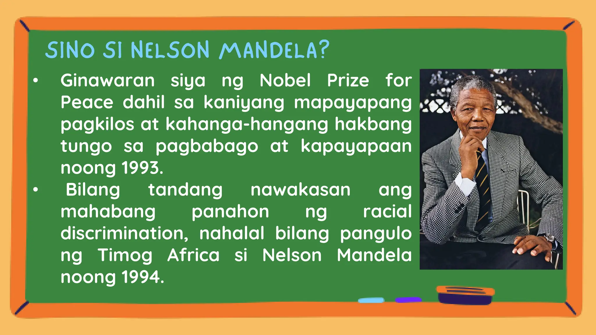 TALUMPATI ni nelson mandela lesson proper | PDF