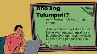 Filipino sa Piling Larang_Pagsulat ng Talumpati.pptx