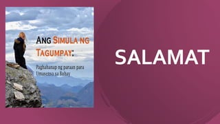 Talumpati final | PPT