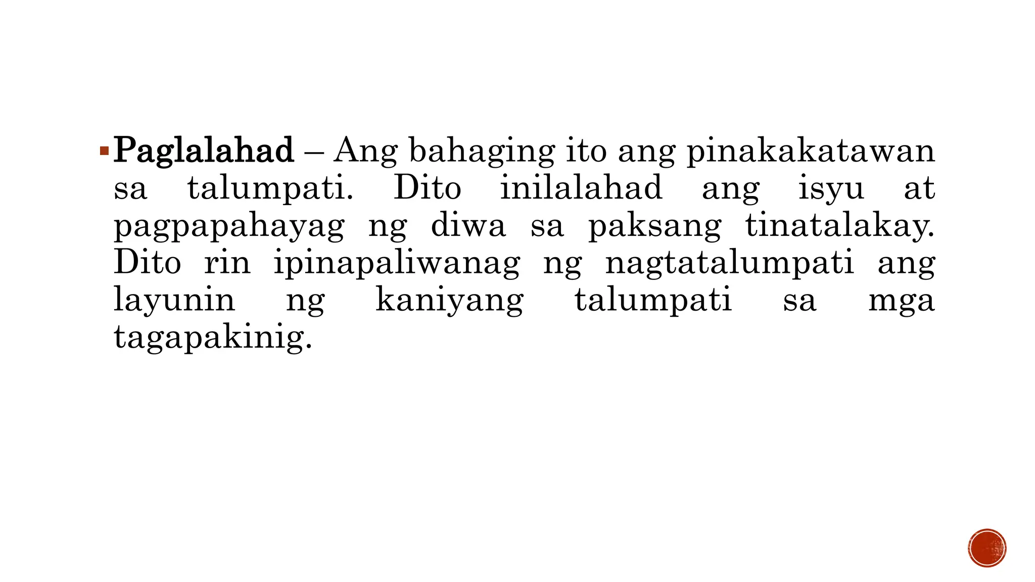 (TALUMPATI) Talumpati for grade 10... Talumpati ppt. | PPTX