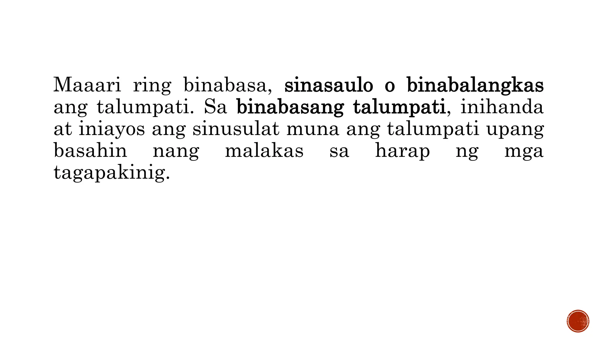 (TALUMPATI) Talumpati for grade 10... Talumpati ppt. | PPTX