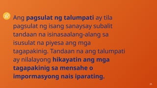 Talumpati2-Filipino sa Piling Larang.pptx