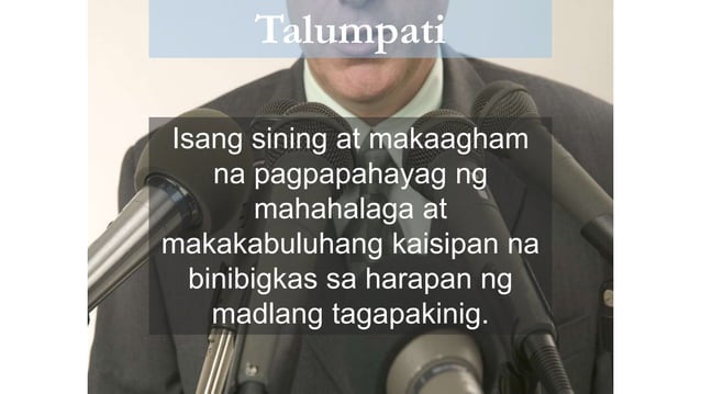 Filipino Piling larang -akademikong sulatin-talumpati | PPTX