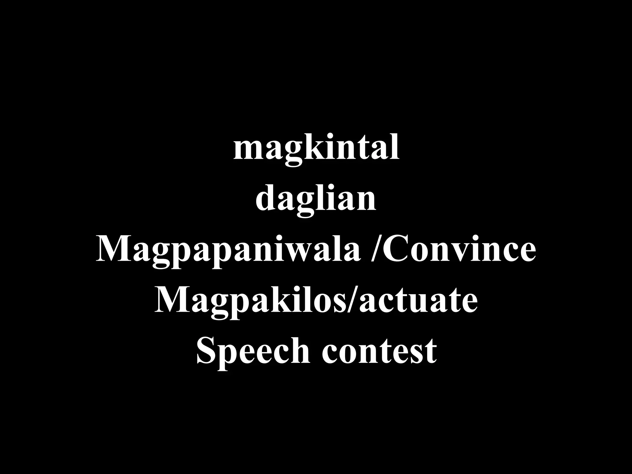 TALUMPATI sa filipino 8- ist qtr FINAL.ppt