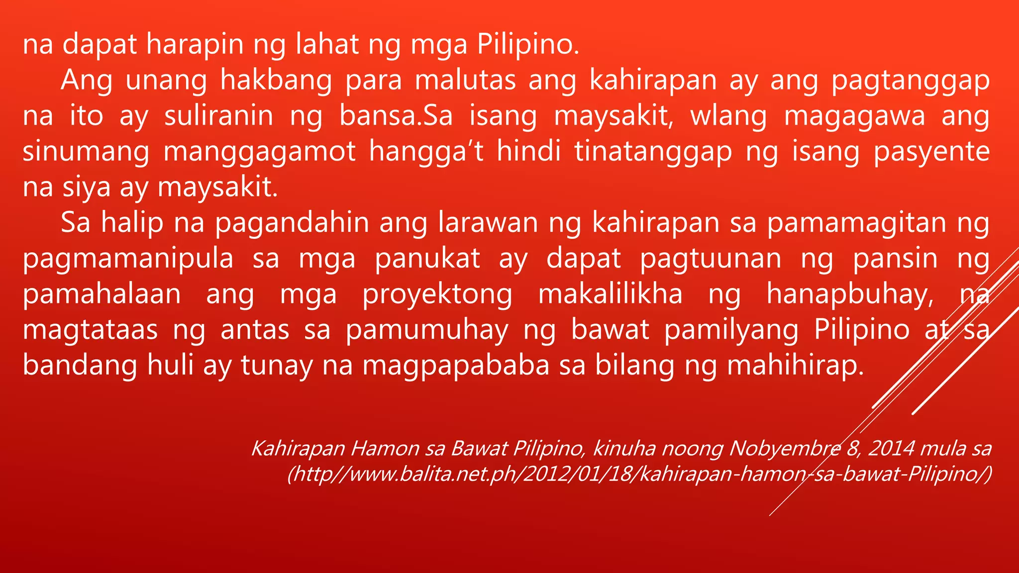 Talumpati ni Dilma Rousseff | PPTX