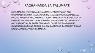 Talumpati | PPTX